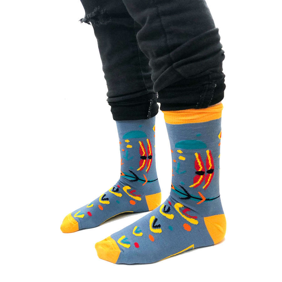Australian Landscape socks – Mount Vic and Me
