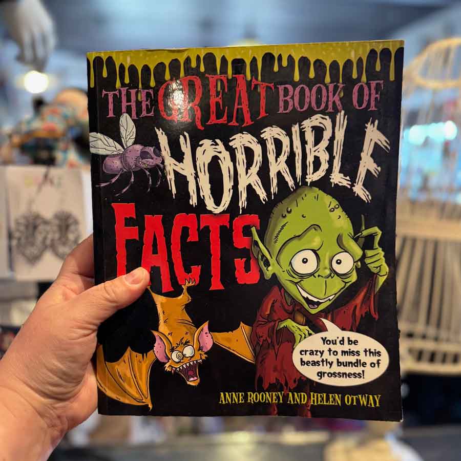 The great book of horrible facts – Mount Vic and Me